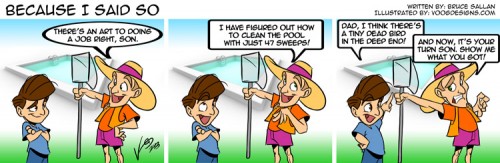 Dad the Pool Man | Because I Said So | Bruce Sallan